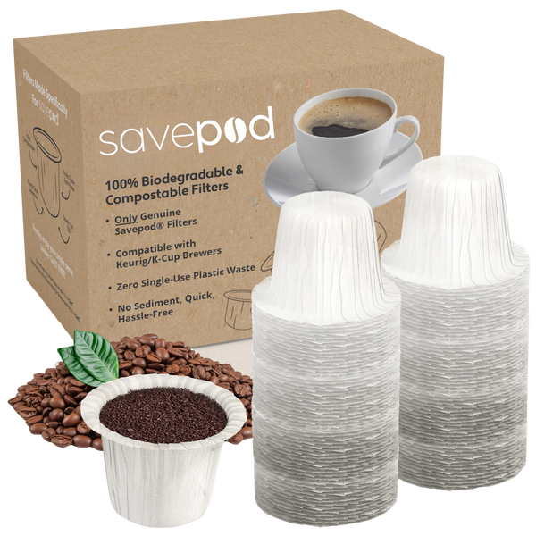 Savepod® Disposable Coffee Filters - 100% Compostable – savepod